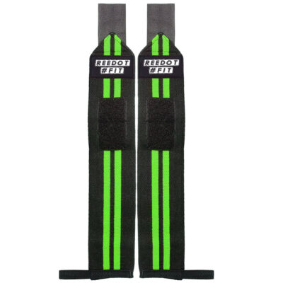 Personalised Wrist Wraps (Black). - Reedot Sports